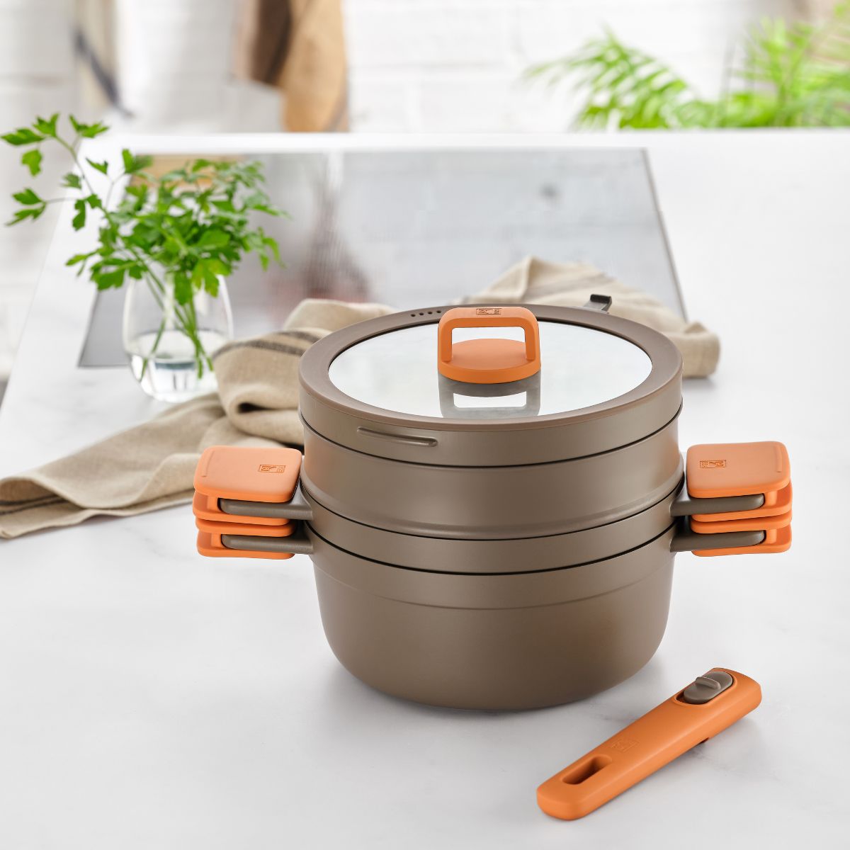 Bra Compac Pro 5-Piece Non-Stick Cookware Set – Claudia&Julia