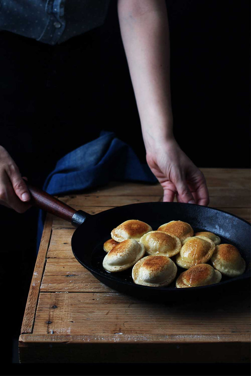 Ravioli dolci al formaggio con miele – Claudia&Julia