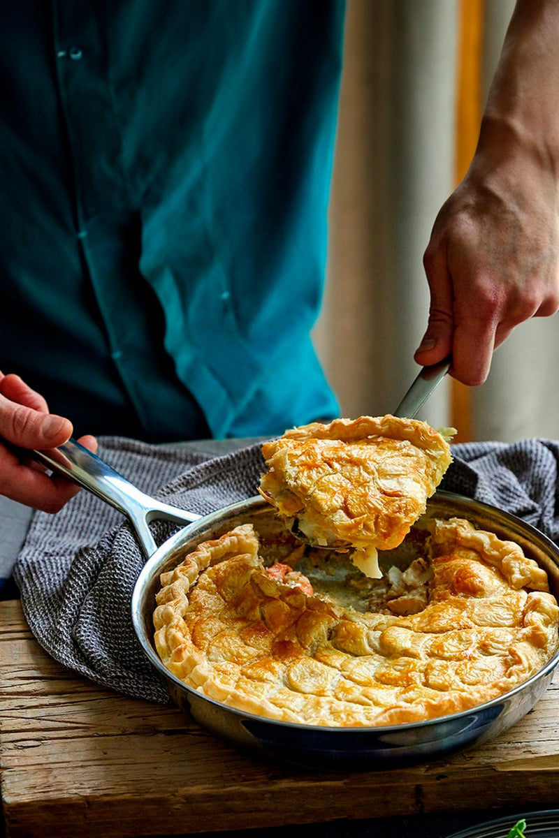 Traditional Fish Pie with Puff Pastry – Claudia&Julia