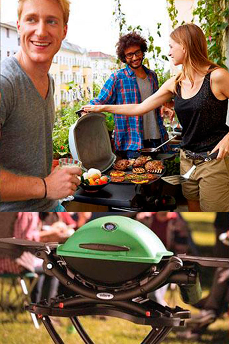 Rauchfreier Grill, tragbar und sehr einfach zu bedienen: Weber ...
