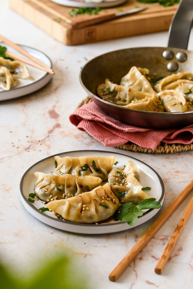 Vegetable gyozas (Chinese dumplings) – Claudia&Julia