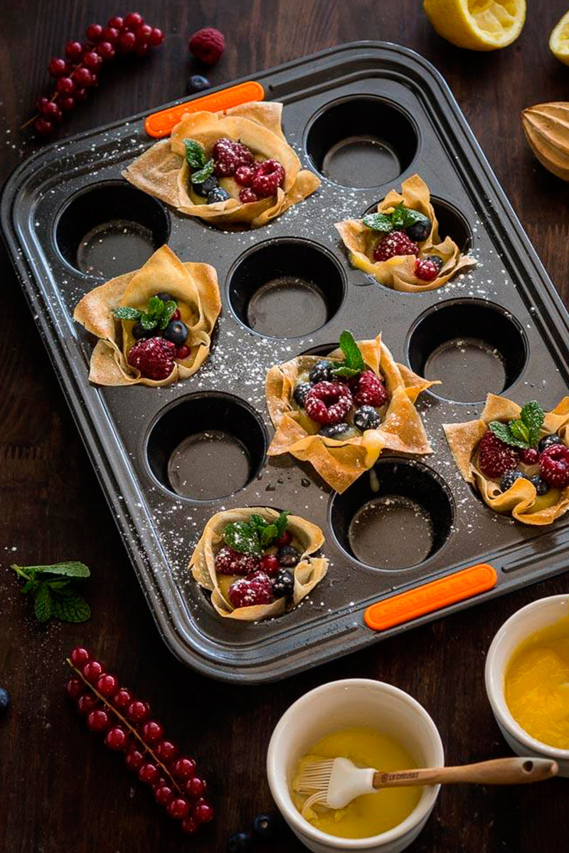 Tartellette con lemon curd e frutti di bosco – Claudia&Julia