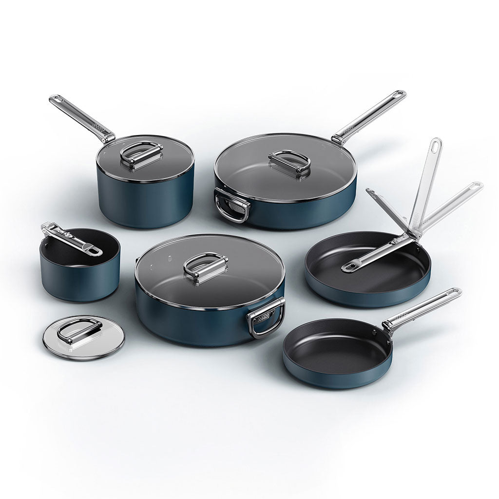Joseph Joseph 6-piece ceramic cookware set Space – Claudia&Julia