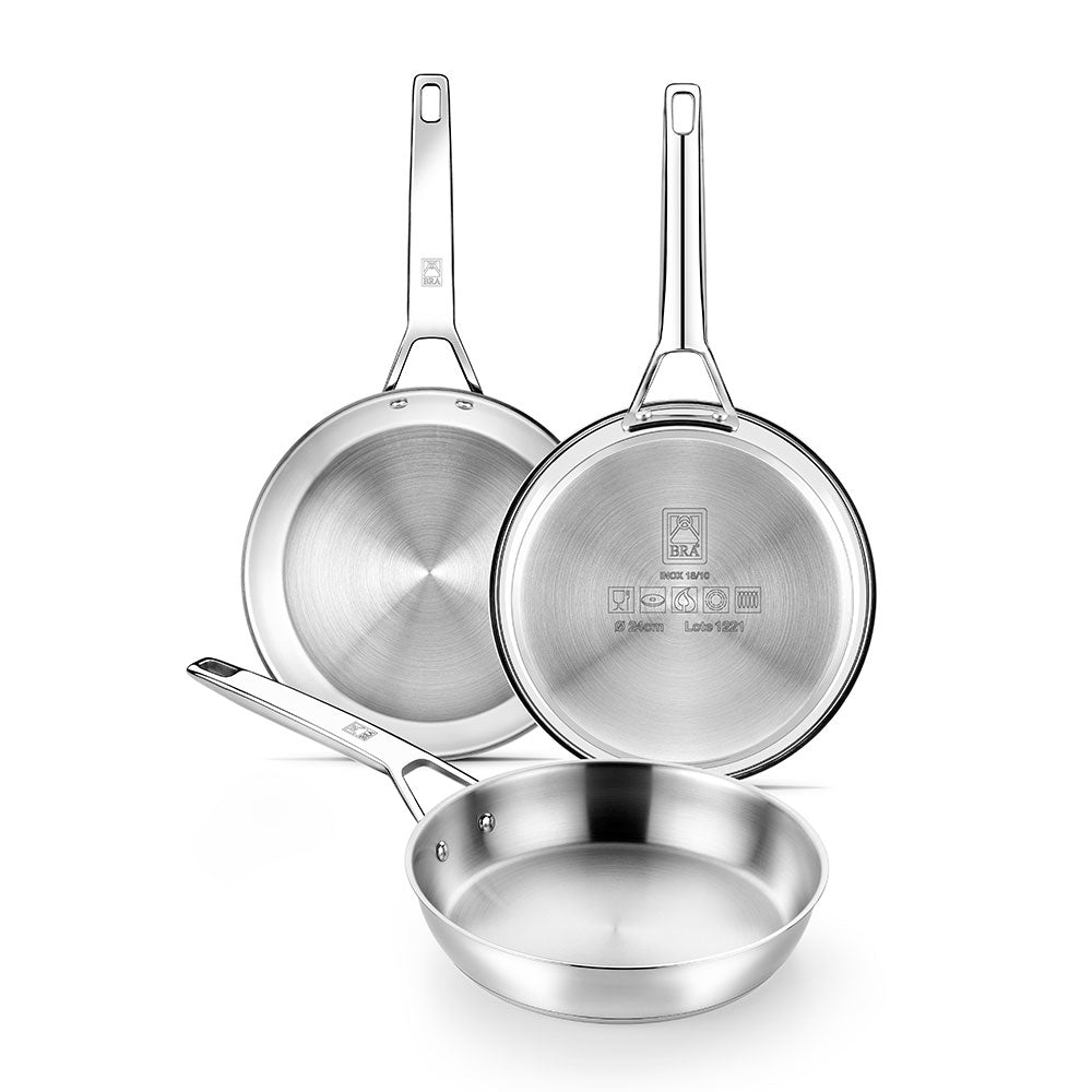 Set of 3 Signature BRA frying pans – Claudia&Julia