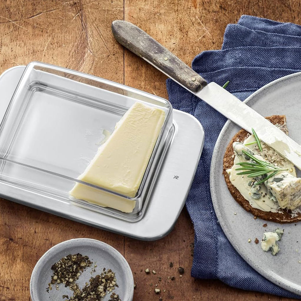 Stainless steel butter dish with lid WMF – Claudia&Julia
