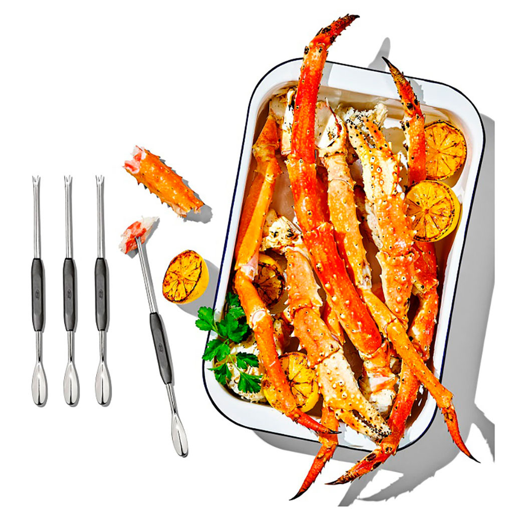 Set de 4 tenedores para mariscos y aceitunas OXO – Claudia&Julia