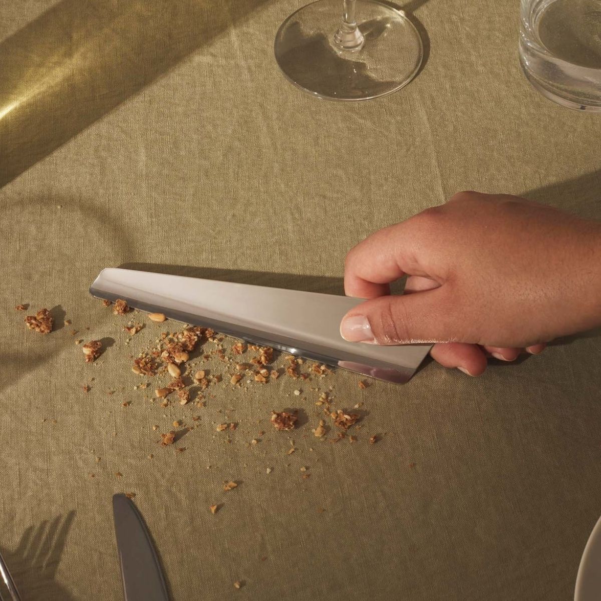 Stainless Steel Crumb Collector by Alessi – Claudia&Julia