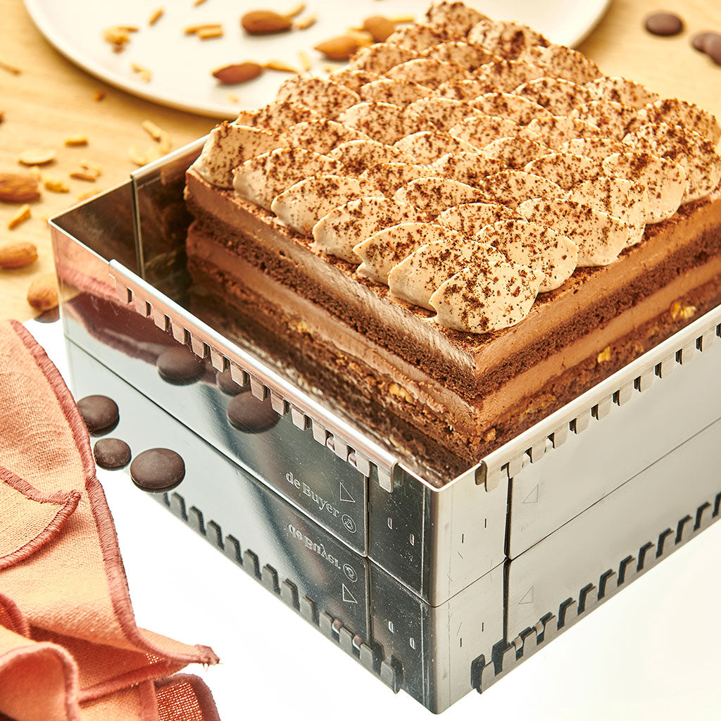 De Buyer Stainless Steel Expandable Pastry Frame – Claudia&Julia