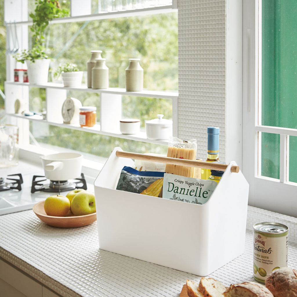 Yamazaki storage basket with handle – Claudia&Julia