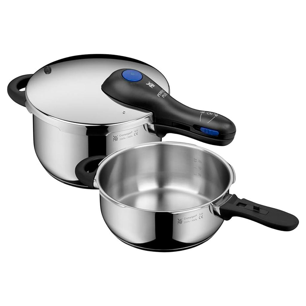 WMF Perfect Plus 4.5 + 3.0 l Pressure Cooker Set – Claudia&Julia